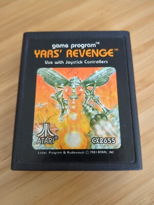 Yars Revenge (Atari 2600, 1981) CX2655 Yars' Yar's | 2600+ 7800+ Retron ...