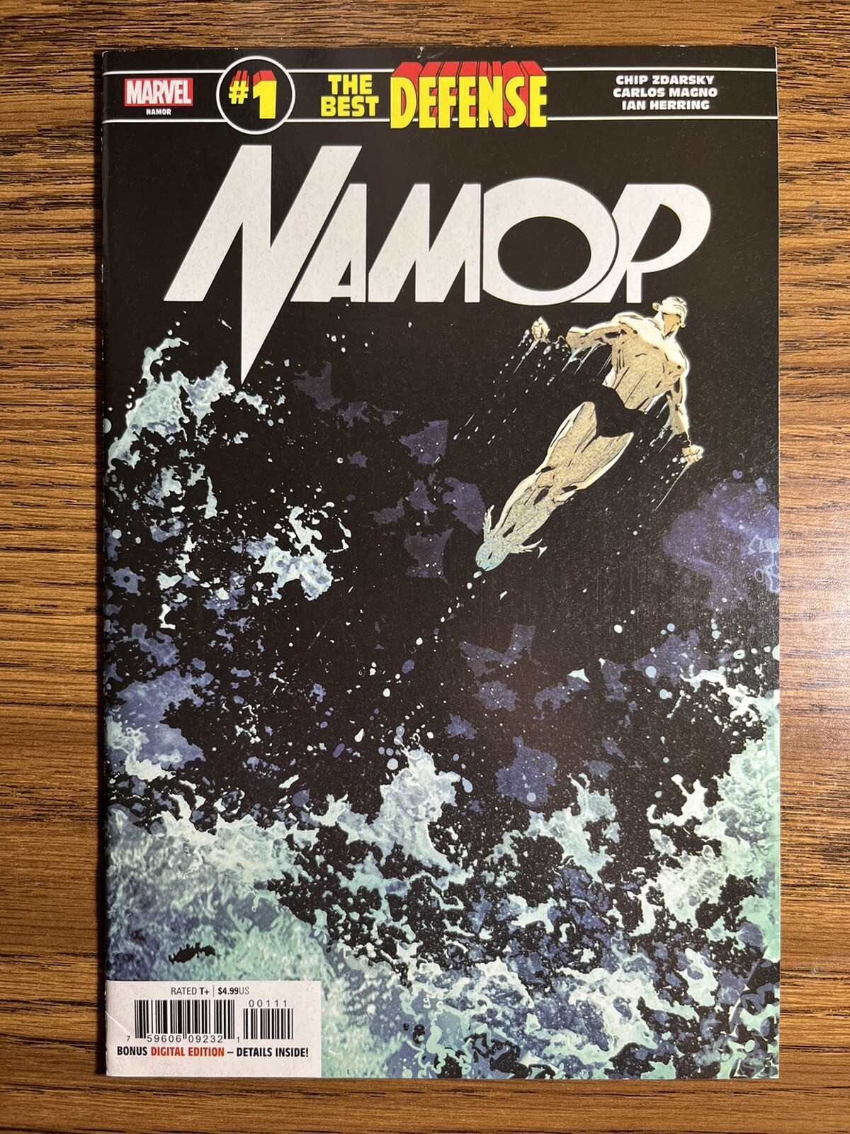 NAMOR: THE BEST DEFENSE 1 RON GARNEY COVER MARVEL COMICS 2018 | eBay
