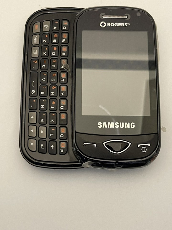 Rogers Sim Samsung Corby Plus Slider GT-B3410R - Black *OPEN BOX | eBay