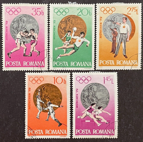 Olympic Games 1972 E73 Romania Fencing Handball Shooting | eBay