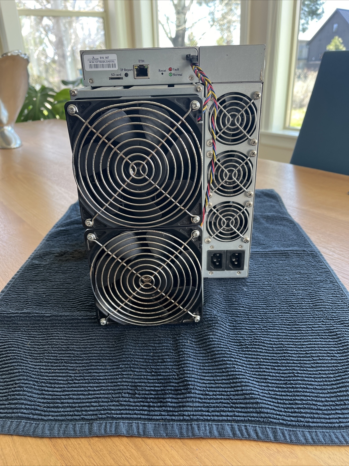 Bitmain S19 95TH/S Bitcoin Miner Antminer S19 95T SHA-256 BTC Mining ...