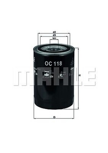 FLEETGUARD LF581 - cross reference oil filters | oilfilter ...
