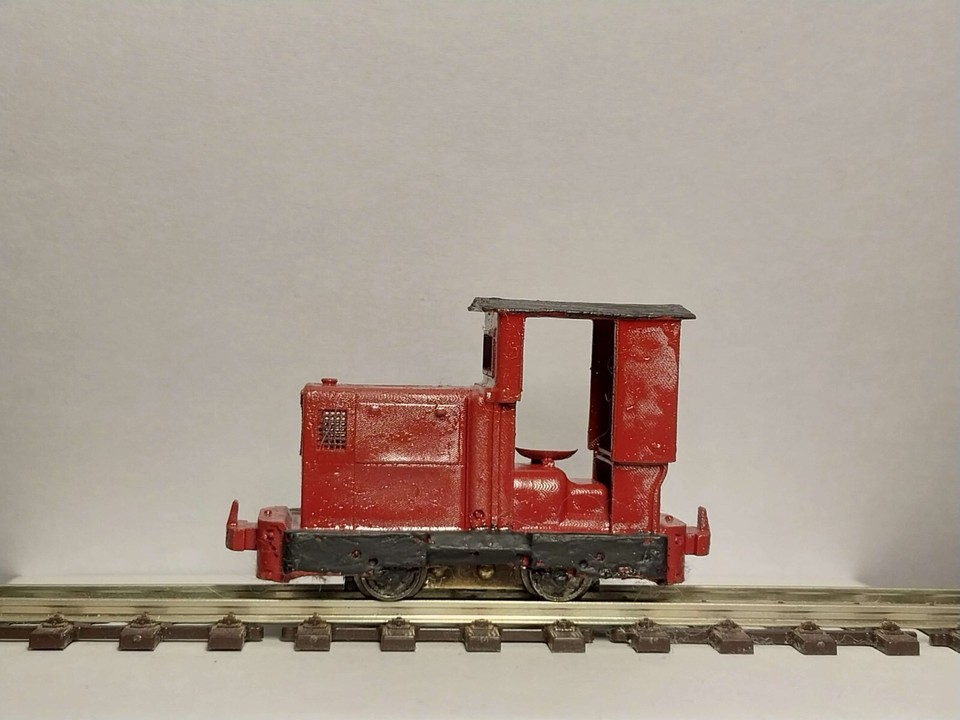 Ruston Locomotive WITH CAB 3D Print. 009/OO9/HOn30 scale for TGW TU-16A ...