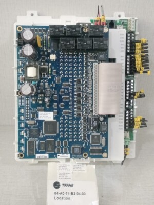 TRANE 6400-2580-01 REV 104 1343 & TRANE 50100886 REV G CIRCUIT BOARD | eBay
