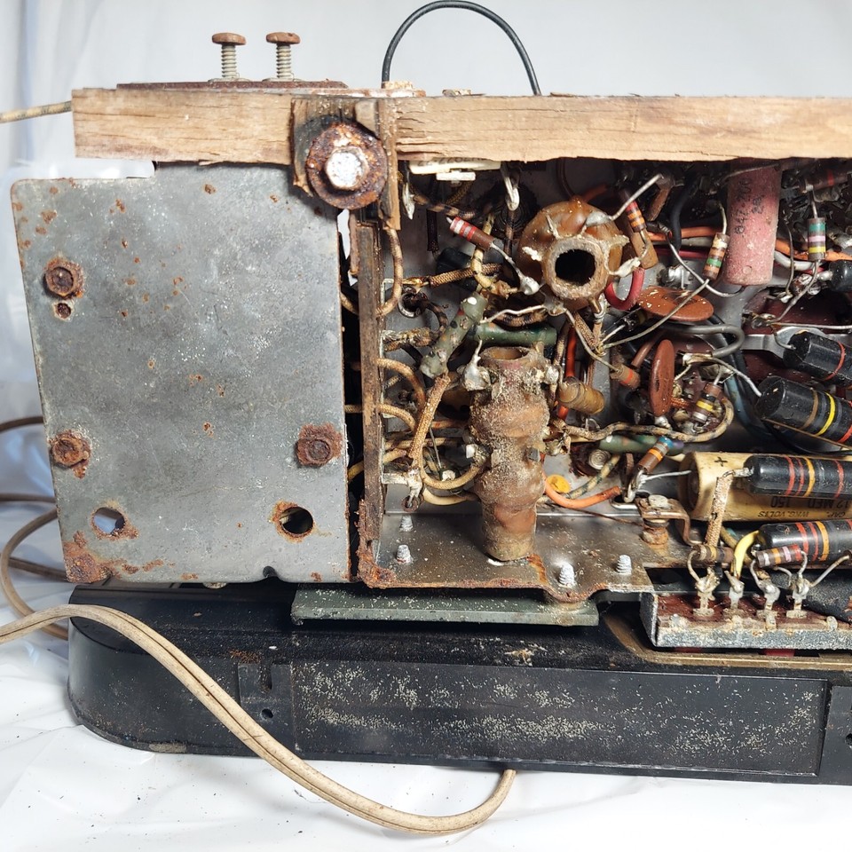 Vintage Zenith Trans Oceanic Wave Magnet H500 Radio 5H40 - For Parts | eBay