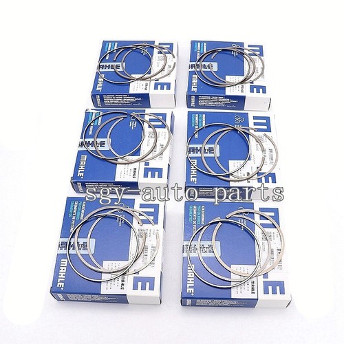 OEM 6x Piston Ring Set Mahle Φ84.51mm STD For VW Audi A6 A7 S4 S5 3.0T ...