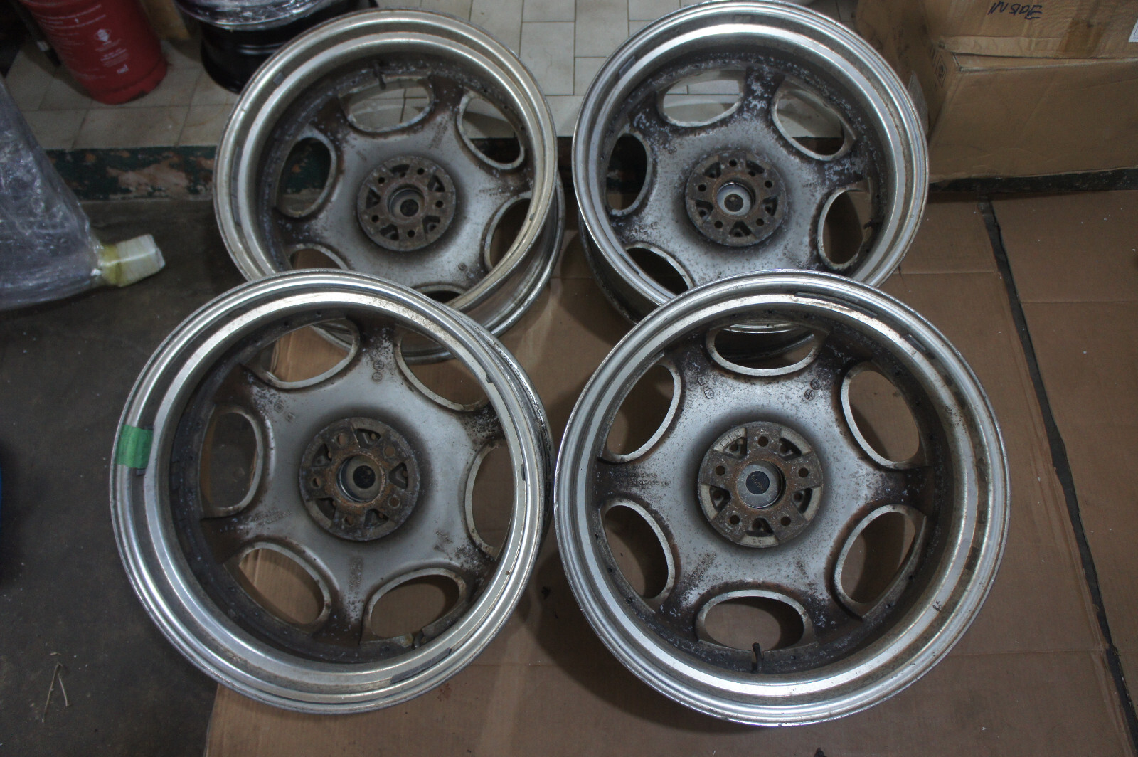 JDM 19" Enkei AME Shallen wheels for Alphard camry gs400 markX ls400 ...