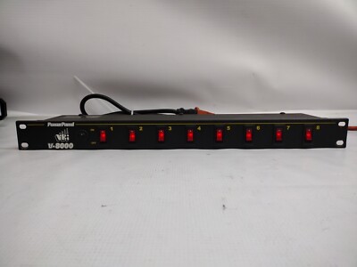 VEI V-8000 Independent 8-Channel Power Control Panel - 8 Plug Power ...