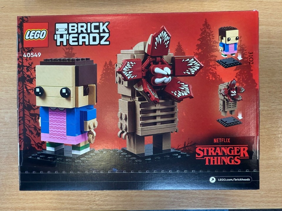 40549 Lego Brickheadz Stranger Things Demogorgon & Eleven - Sealed New ...