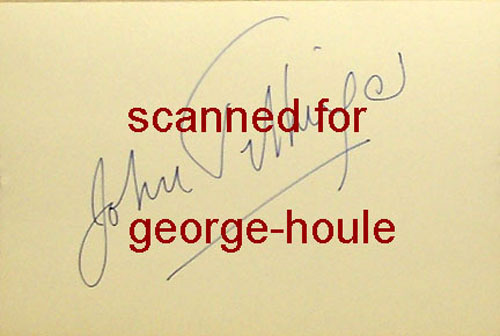 JOHN TILLINGER - AUTOGRAPH - ANOTHER WORLD - IRANIAN-BORN ACTOR ...