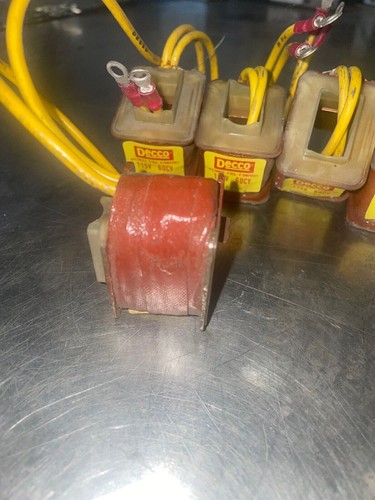 LOT OF 5 Decco Detroit Coil Company 9-98 Coil, 115V 60CY 2 WIRE | eBay