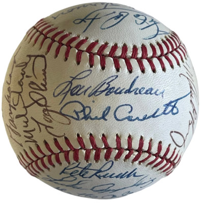 Old Timers Autographed Official National League Baseball | eBay