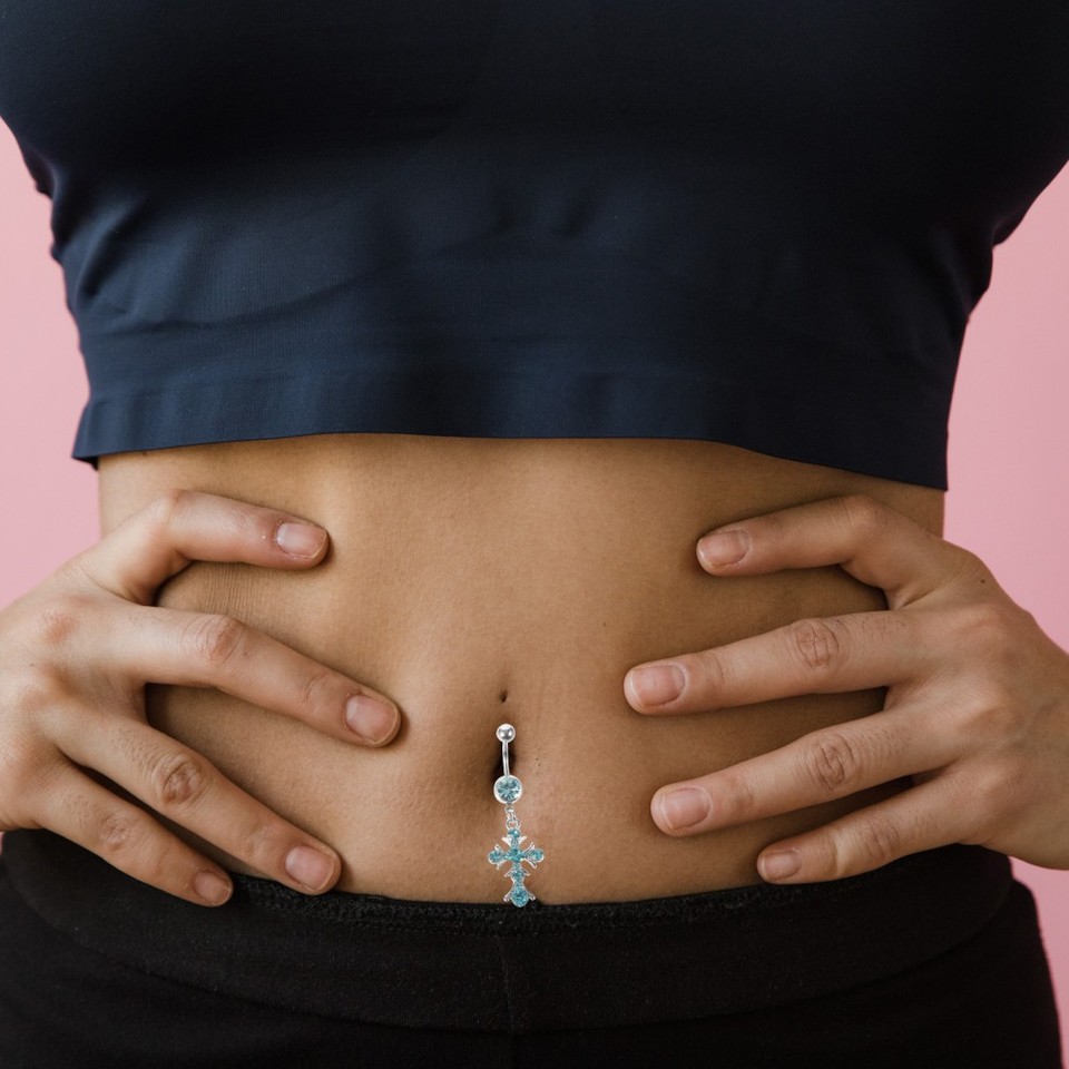 3 Pcs Cute Navel Piercing Jewelry Dangly Belly Rings for Women ...