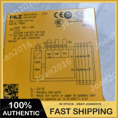 1pcs New PILZ 710001 magnetic safety sensor PNOZ c1 24VDC 3n/o 1n/c | eBay