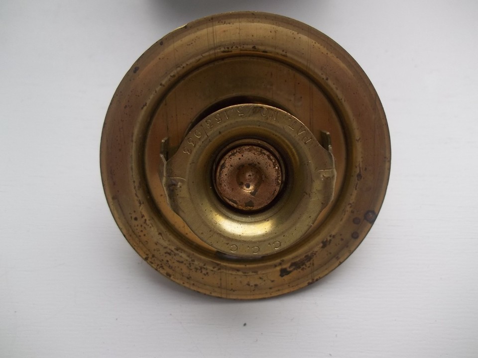MOPAR 160 DEGREE THERMOSTAT BRASS NOS | eBay