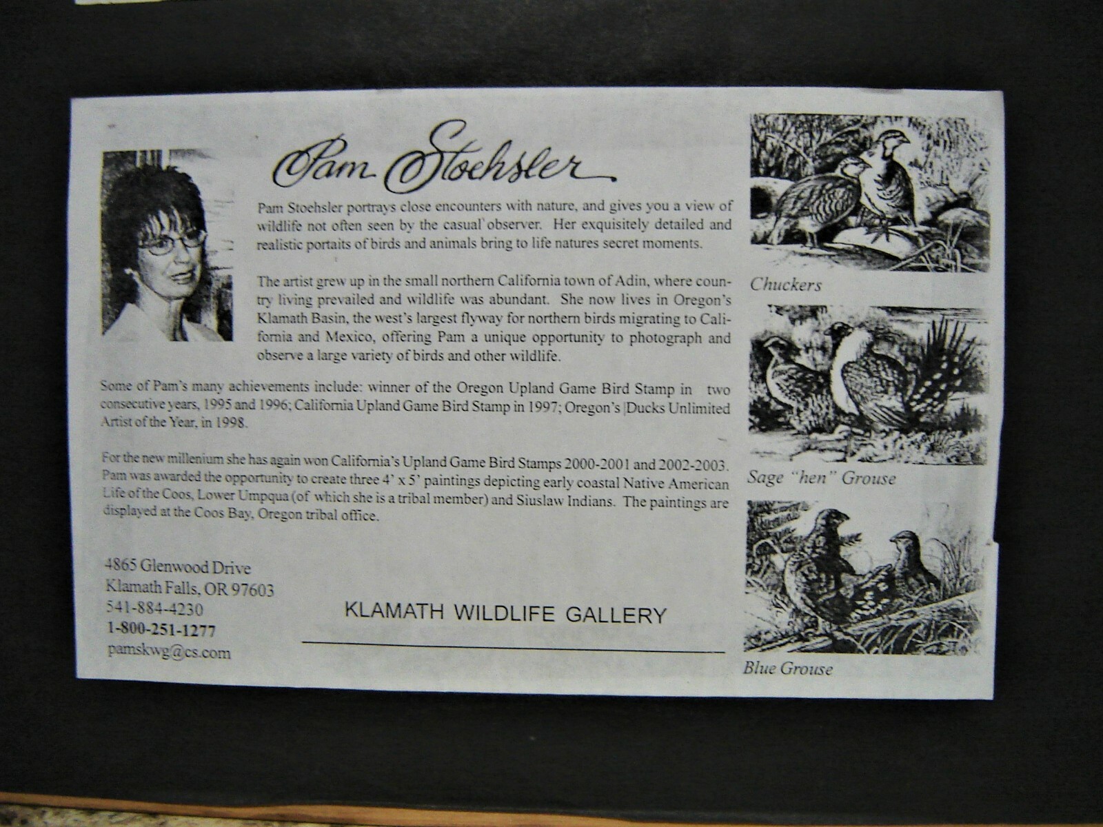 2002-2003 California Upland Game Bird Stamp Print, Pam Stoehsler | eBay