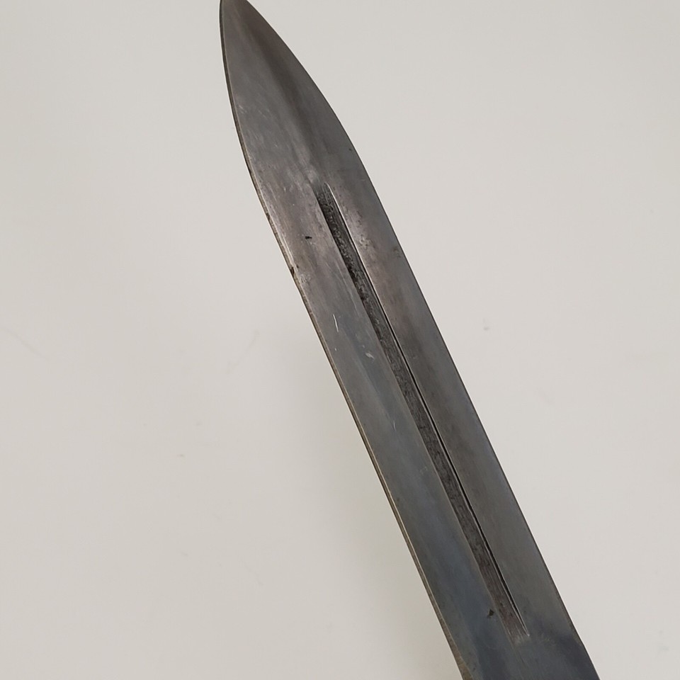 Vintage Chinese Military Police Dagger Retractable Blade Safety Lock ...