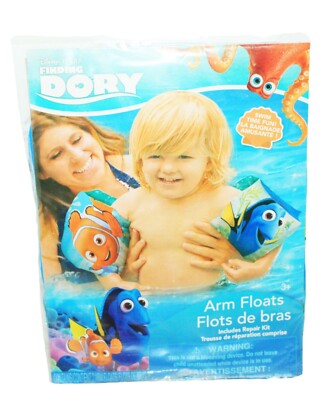 Disney Pixar Finding Dory + Nemo Swim Arm Float - Floaty For Pool Beach ...