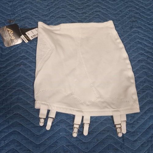 Vtg New NWT Rago Style 1365 size womens M 28 White Extra Firm Open ...