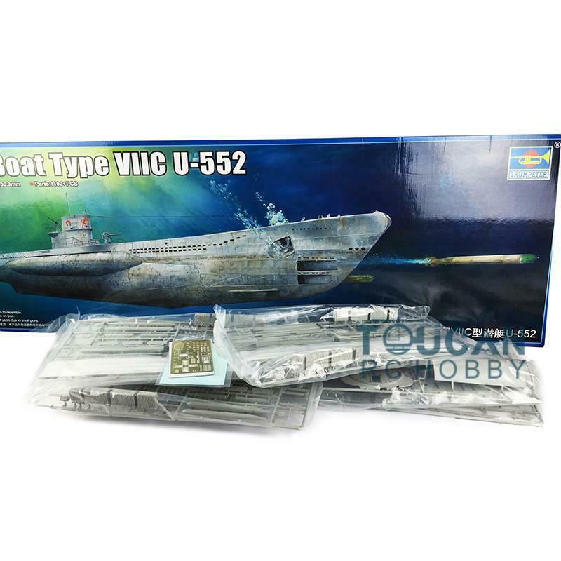 US Stock Trumpeter 1/48 06801 DKM U-Boat VIIC U-552 Submarine Static ...
