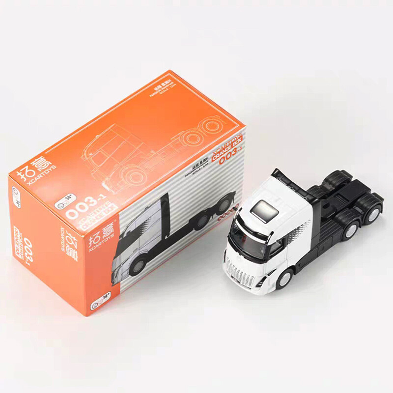 XCarToys 1:64 Geely YuanCheng XingHan H White Diecast Model Car ...