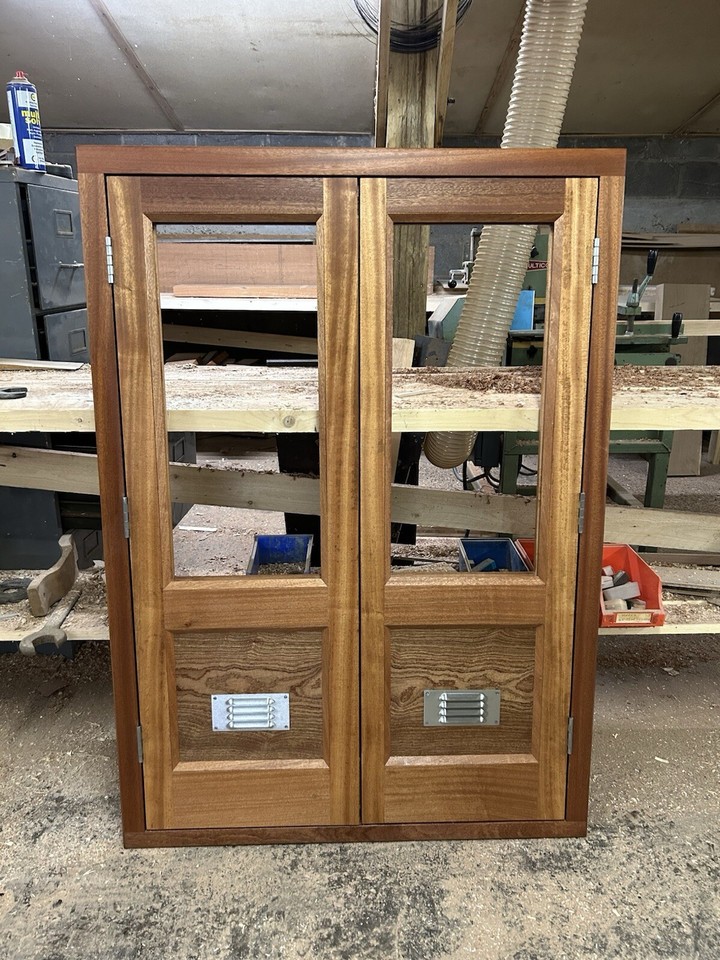 Buy it Now - Oak Narrowboat Doors (Pair), with Frame | eBay UK