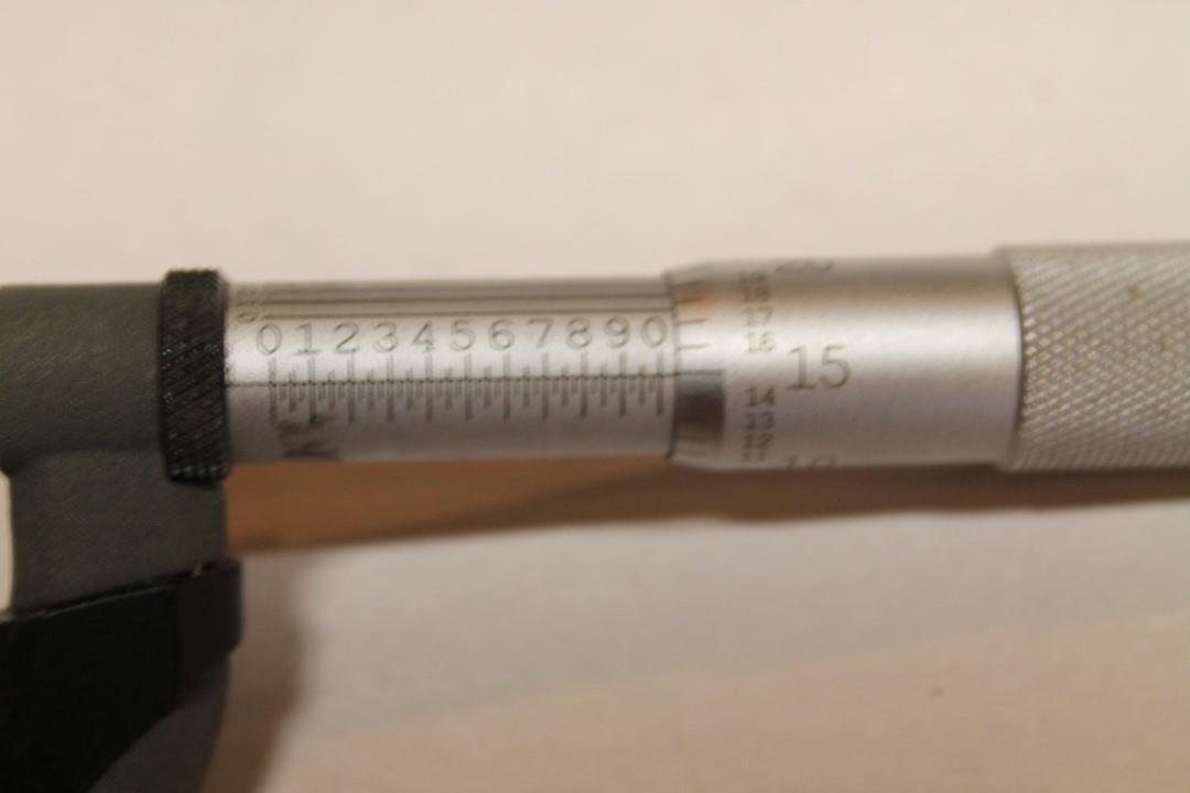 Starrett (444.1) 6 Pc 0-1" 1-2" 2-3" 3-4" 4-5" 5-6" Outside Micrometer ...