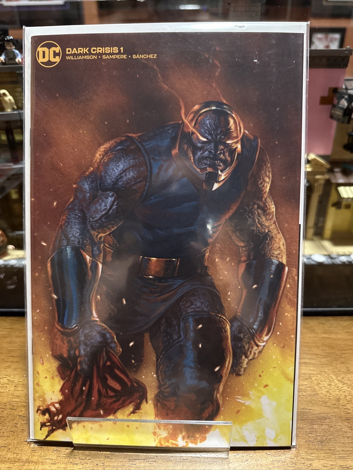 DARK CRISIS #1 DELL'OTTO Exclusive Minimal - Darkseid - DC COMICS | eBay