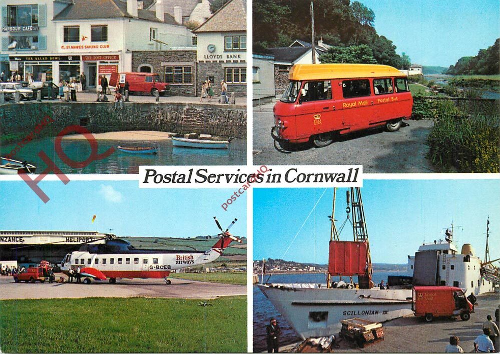 Picture Postcard: Postal Services In Cornwall (Multiview) | eBay UK