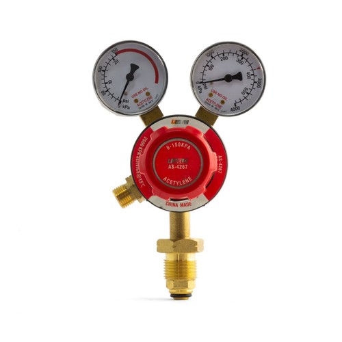 UWELD ACETYLENE REGULATOR / BOTTOM ENTRY FLOW METER 0-150 KPA | eBay ...
