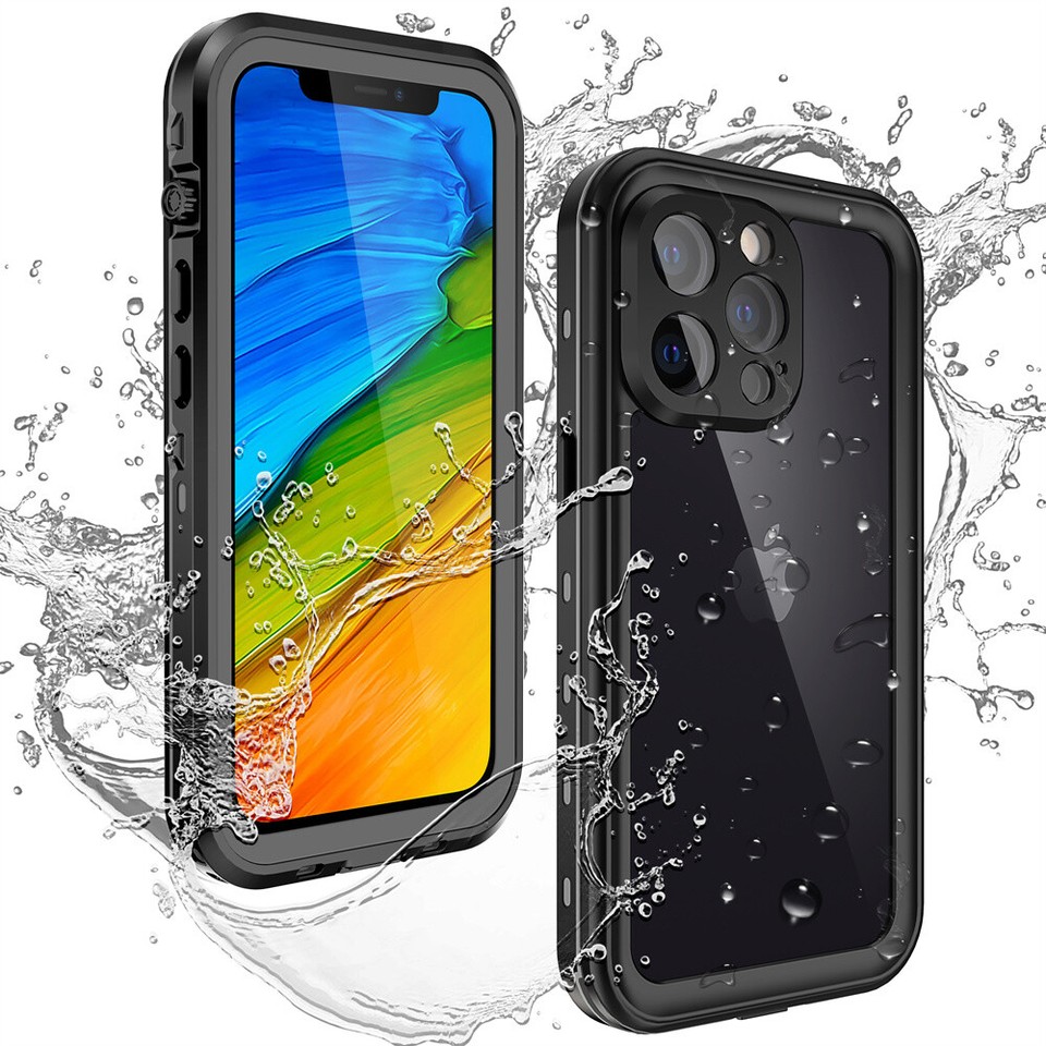 For iPhone 12 Pro Max 12 Pro Waterproof Case Shockproof Protective ...