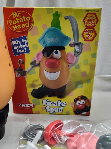 Mr Potato Head 1985 Pirate Spud New Never Used But Open Bags | eBay