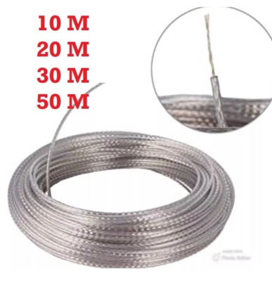 Heavy Duty Extra Strong Steel Core Washing Line Clothes Line Laundry ...