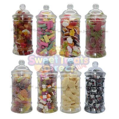 VICTORIAN SWEETS JAR RETRO Pick n Mix Sweets Wedding Kids Candy Gift ...