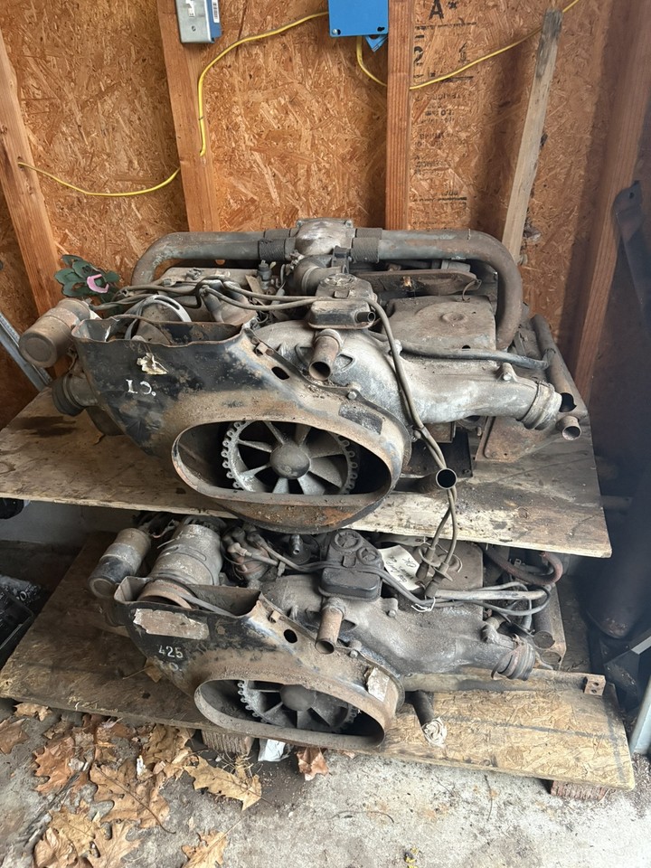 vw type 3 1600cc good engine Air Cooled Volkswagen (TRANSMISSION NOT ...