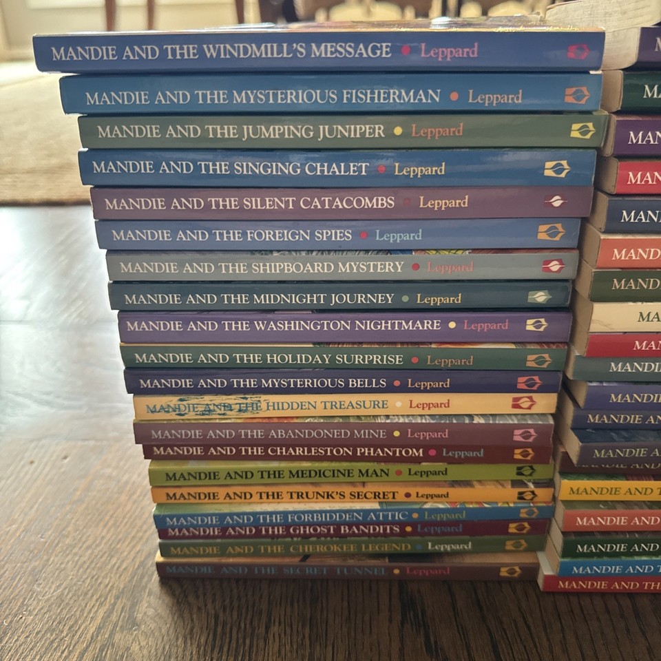 Mandie Series Book Lot 1-40 Complete Set Lois Gladys Leppard Bethany ...