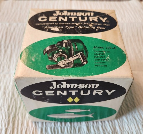 Johnson Century Fishing Reel 100-A Vintage With Box. | eBay