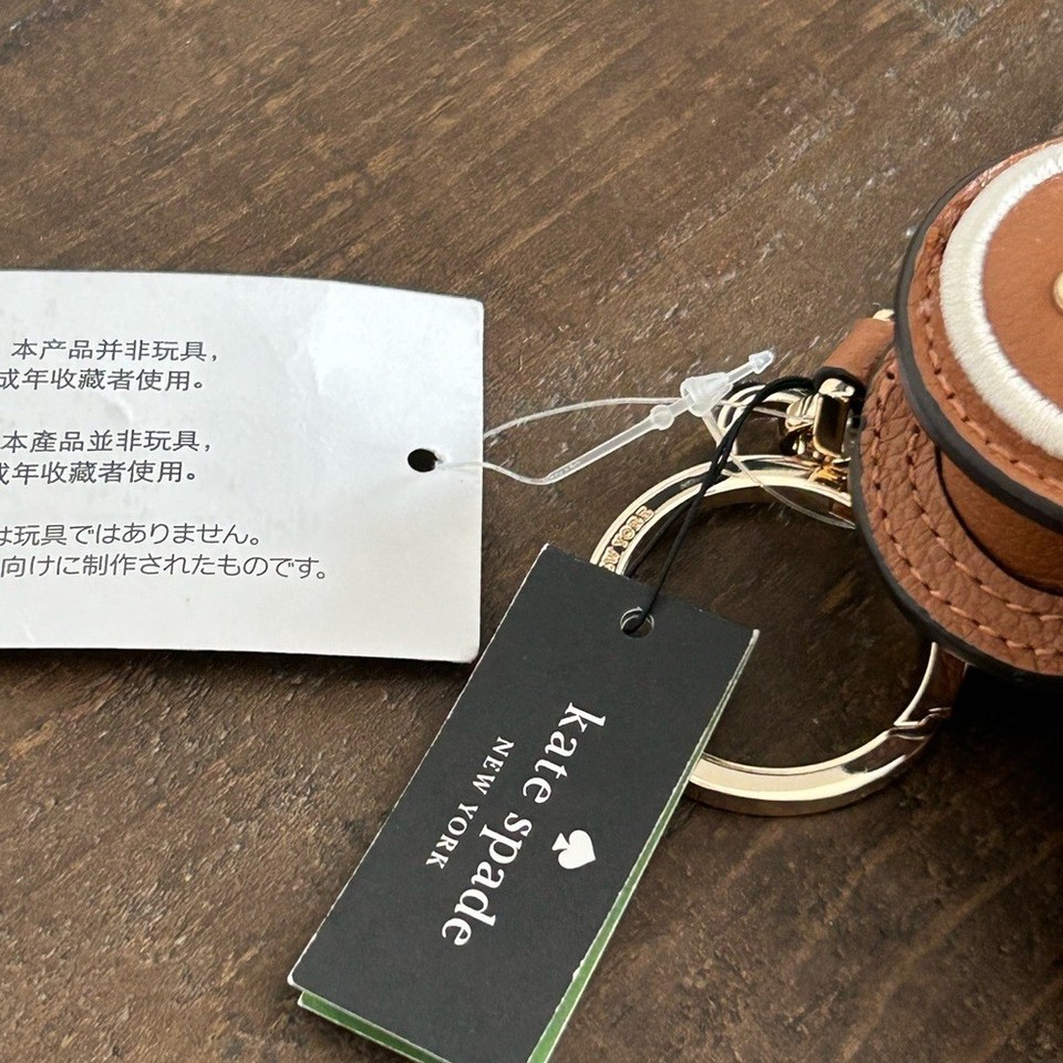 NWT - Kate Spade Gingerbread Key Chain | eBay