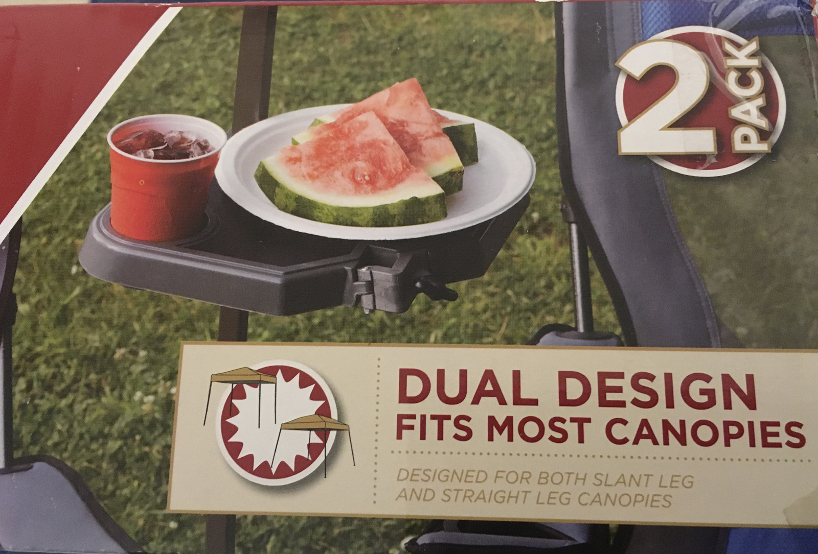 Quest Quick Connect Canopy Caddy - 2 PK Dual Design Fit Most Canopies ...