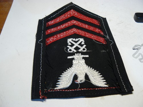 US Navy Rank Insignia, Cloth 6 inches tall | eBay