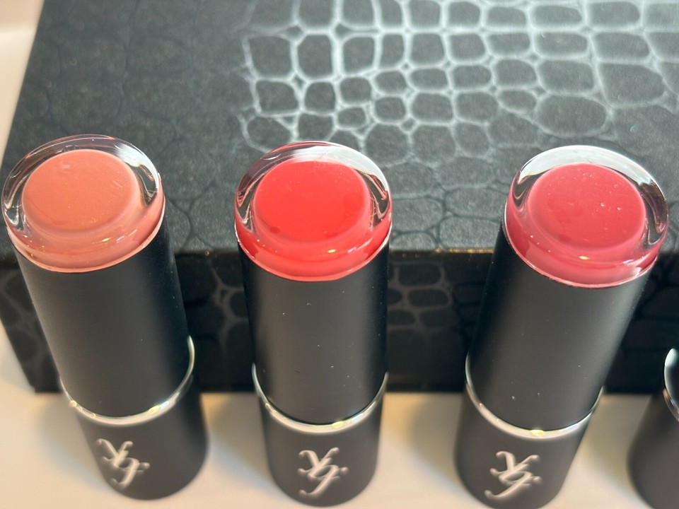 Ybf DELIPCIOUS - 5 LIPSTICK collection set 0.10 oz each NEW IN BOX | eBay