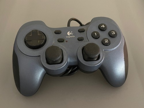 Logitech RumblePad 2 USB Vibration Game Controller Gamepad | eBay