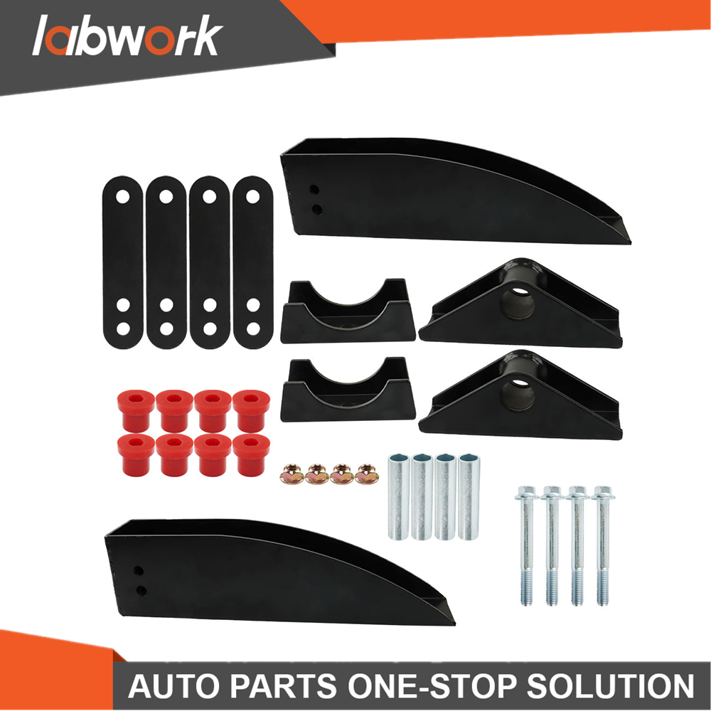 Labwork Rear Leaf Spring Relocation Pocket Set For 1955-57 Chevy Belair ...