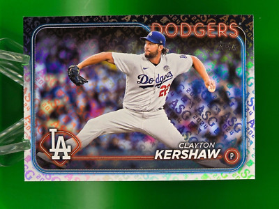 Clayton Kershaw 2024 Topps ASG Foil Stamped #351 ASG Game SET EXCLUSIVE ...