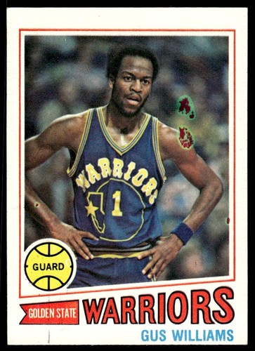 1977-78 Topps Gus Williams Golden State Warriors #89 | eBay