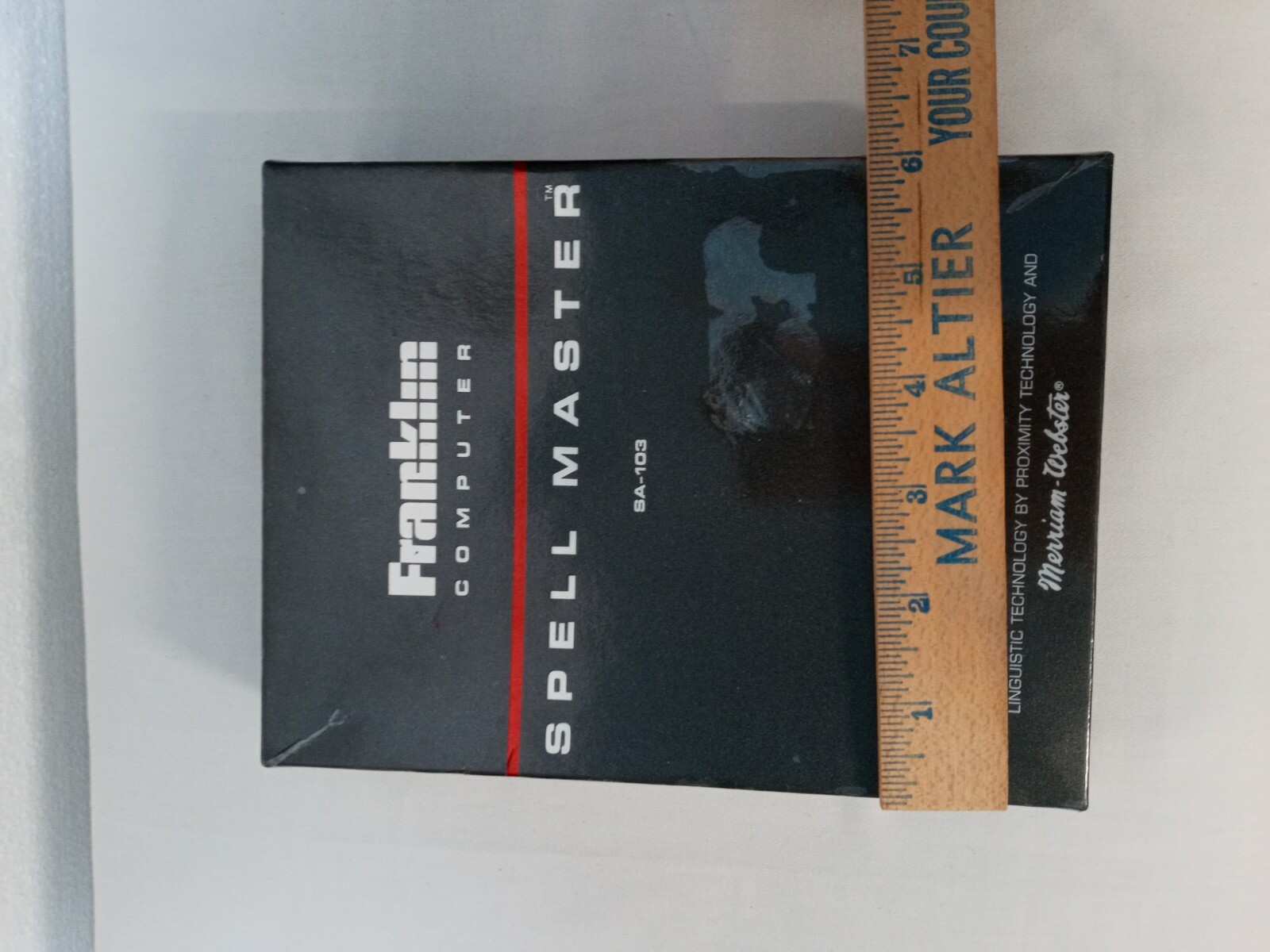 Franklin Computer Spell Merriam Webster Master Sa-103 Leaning ...