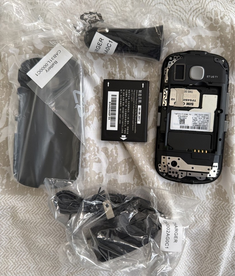 Alcatel OneTouch A382G Black Big Button Cell Phone (Tracfone)————20 | eBay