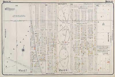 1910 CHAS. E. GOAD WEST TORONTO CANADA EARLSCOURT PROSPECT CEMETERY ...