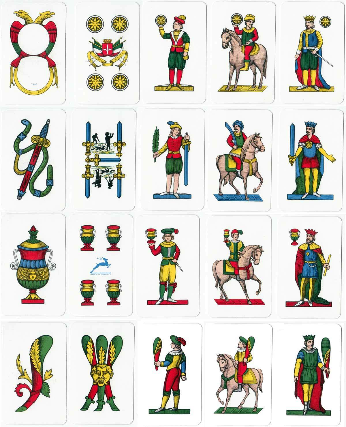 Modiano Napoletane Italian Playing Cards Briscola & scopa ( Forza ...