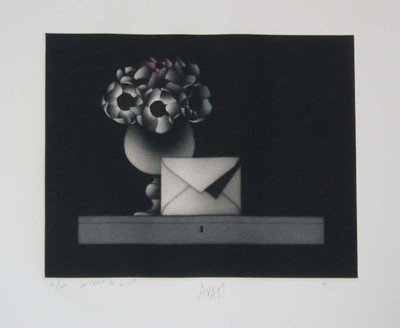 MARIO AVATI "LA CARTE DE VISITE" Etching Aquatint S/N | eBay